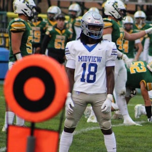 Dior Jones' Midview High School Football Stats