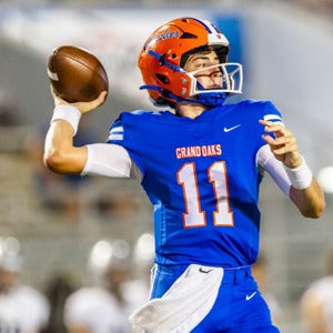 Grant Smith's Grand Oaks High School Football Stats