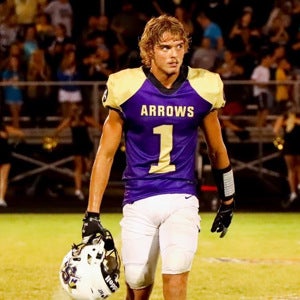 Luke Adams' High School Football Stats