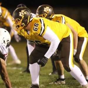 Logan Horne's Monroe Central High School Football Stats