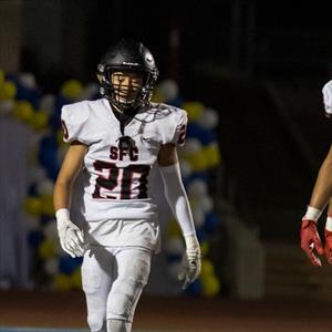 Kevin Olah's Santa Fe Christian High School Football Stats
