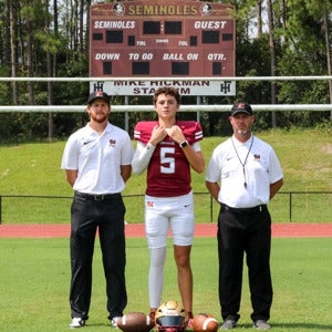 Cannon Cowhey's Florida State University High School Football Stats