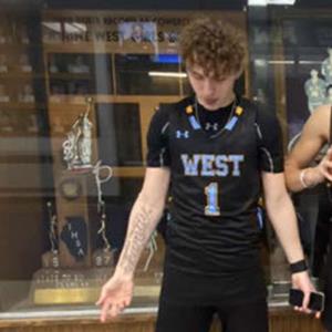 Tre Himes' Maine West High School Career Home