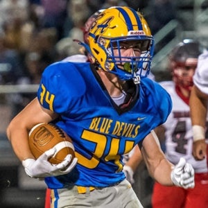 Alex McCartney's High School Football Stats