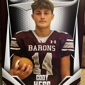 Cody Hess' High School Football Stats