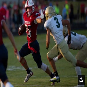 Chase Jones' Tecumseh High School Football Stats