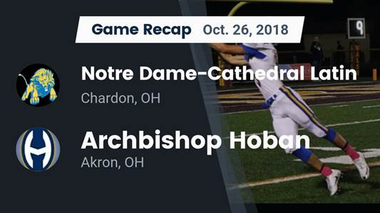 Football Game Recap: Archbishop Hoban vs. Garfield Heights