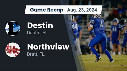 Football Recap: Destin Starts Season with Defeat on the Road