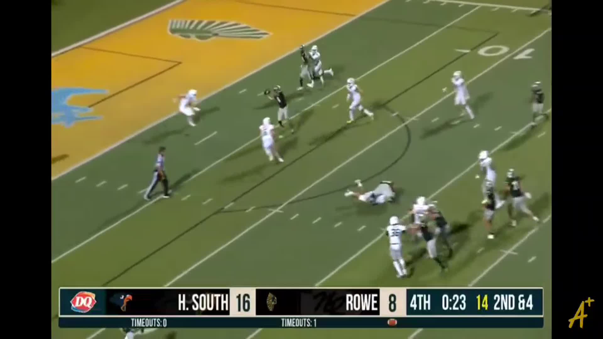 Football Recap: Rowe Takes a Loss