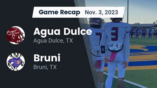 Football Game Recap: Agua Dulce Longhorns vs. Bruni Badgers