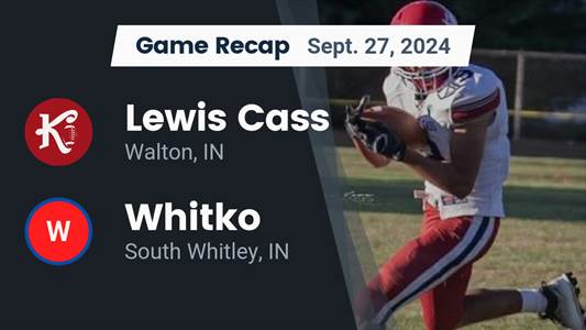 Football Recap: Whitko Comes Up Short