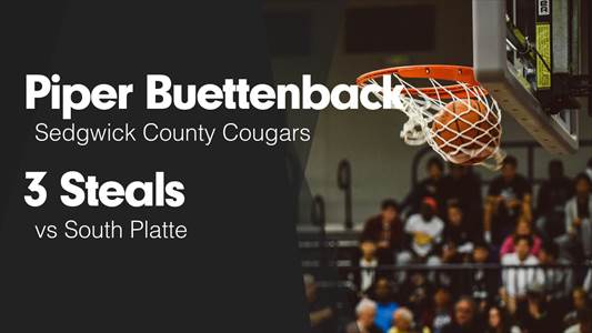 Piper Buettenback Game Report: vs Garden County