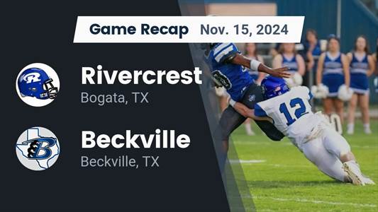 Football Recap: Beckville Comes Up Short