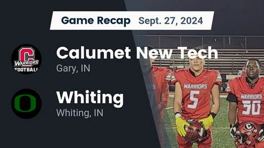 Football Recap: Calumet New Tech Sets Scoring Season-High Against Whiting