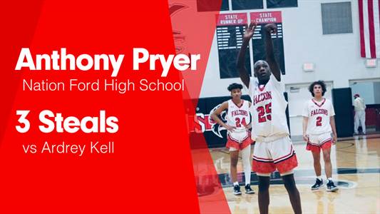 Anthony Pryer Game Report: vs Catawba Ridge