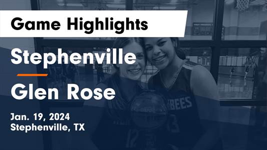 Basketball Game Preview: Stephenville Yellow Jackets/Honeybees vs ...