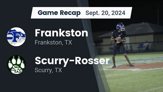 Football Recap: Scurry-Rosser Extends Home Winning Streak to Five