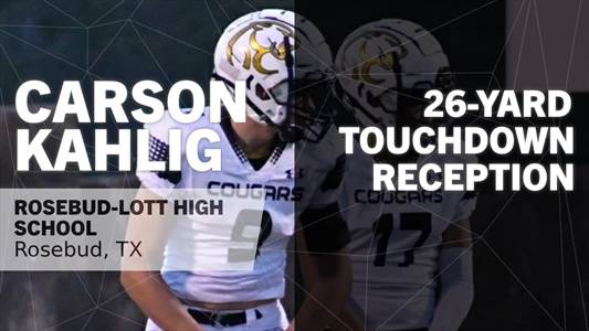 Football Recap: Rosebud-Lott Takes Loss Despite Strong Performances from Pryce Rabroker and ...