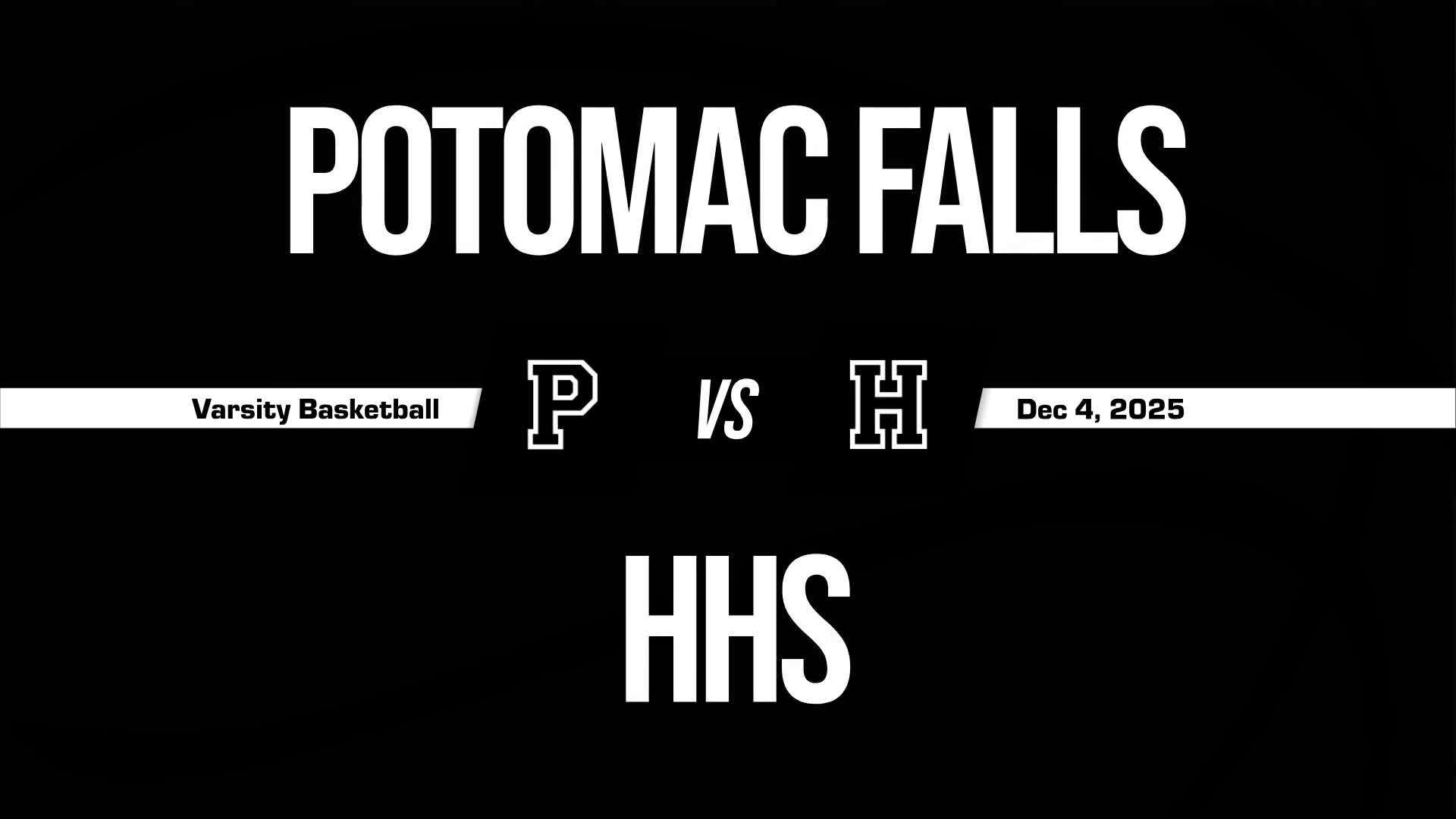 Dylan Williams Game Report: vs Potomac Falls