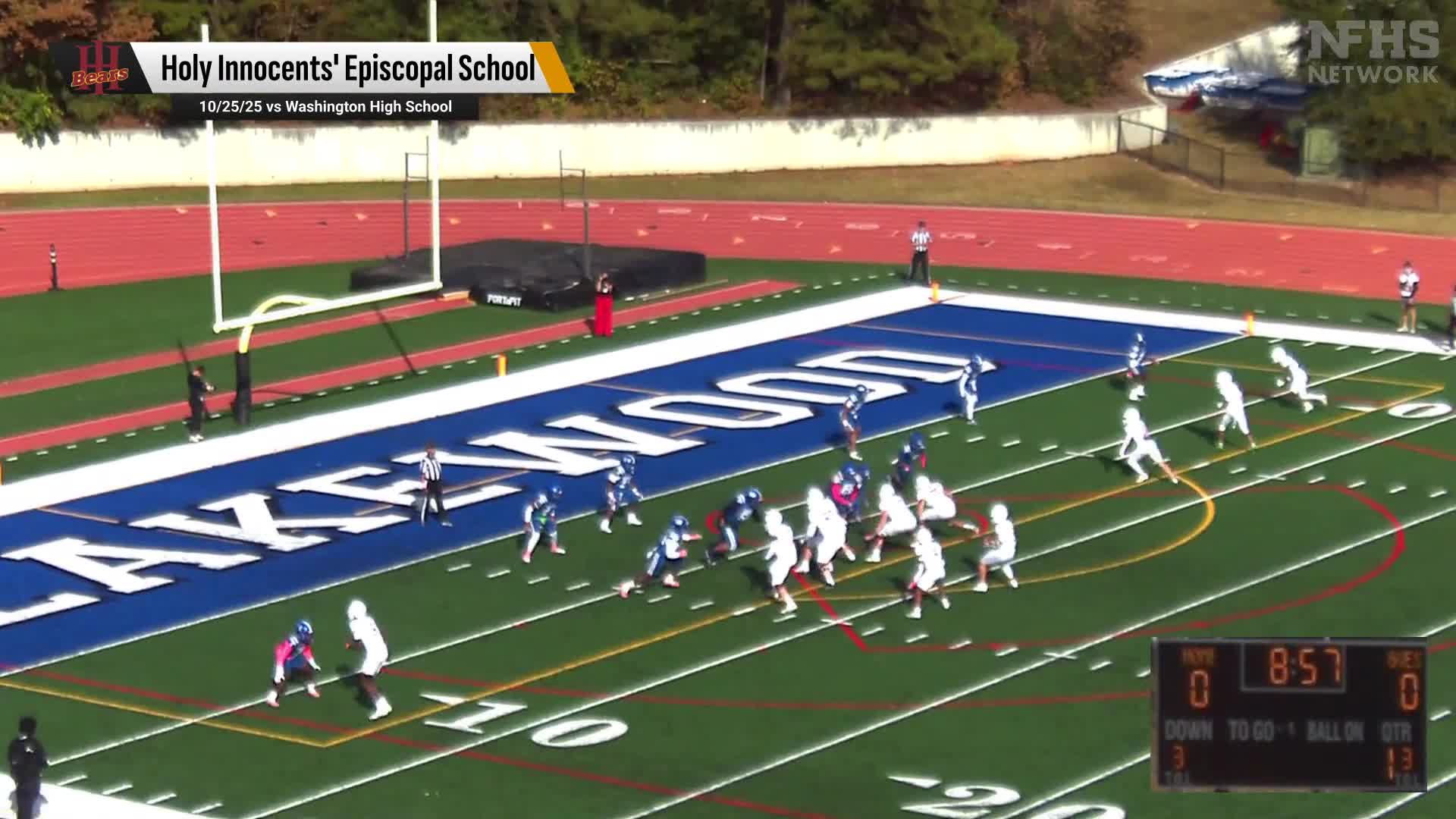 Football Recap: Holy Innocents Episcopal Skates Past Mount Paran ...