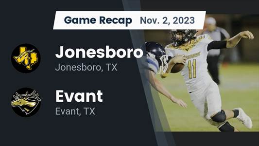 Football Game Recap: Evant Elks vs. Jonesboro Eagles