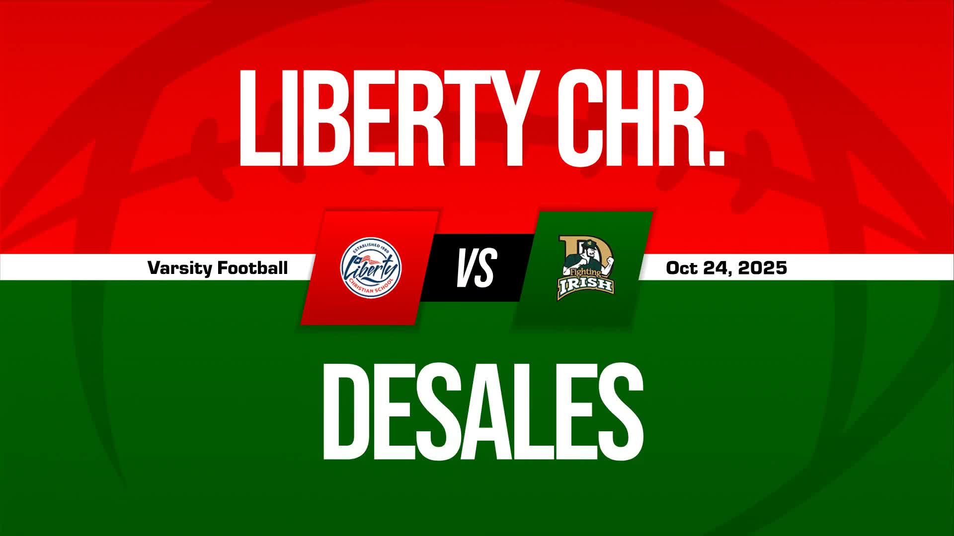 Football Game Preview: DeSales Irish vs. Pomeroy Pirates + How To Watch