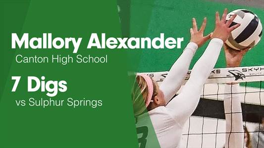 Mallory Alexander Game Report: @ Kemp