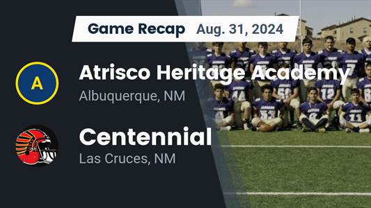 Football Recap: Atrisco Heritage Academy Skates Past Rio Grande with Ease