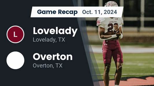 Football Recap: Bryce Still Leads Overton to Victory over Mt. Enterprise