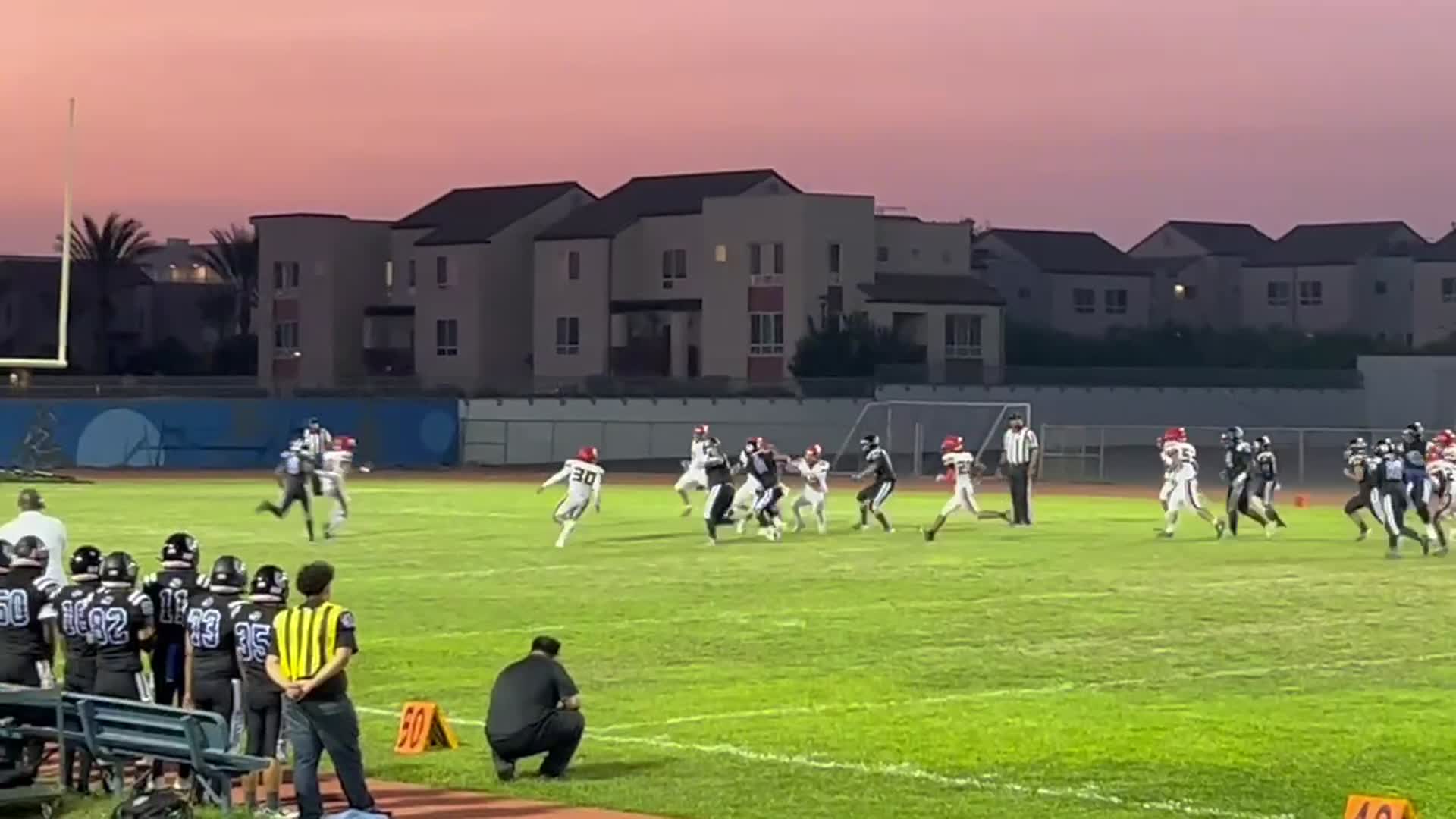 Football Recap: Jordan Skates Past Morningside with Ease