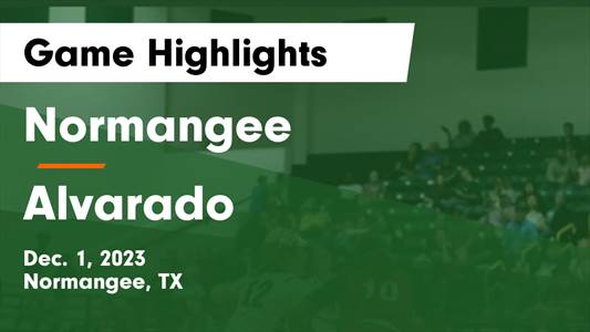 Basketball Game Recap: Normangee Panthers vs. Alvarado Indians