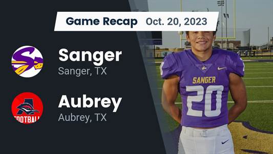 Football Game Recap: Sanger Indians vs. Aubrey Chaparrals