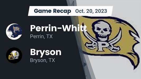 Football Game Recap: Perrin-Whitt Pirates vs. Bryson Cowboys