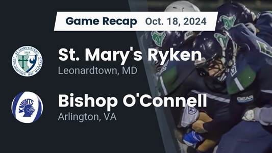 Football Game Preview: St. Mary's Ryken Knights vs. Bishop O'Connell ...