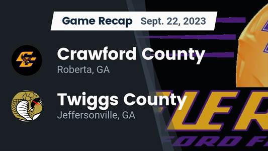 Football Game Recap: Twiggs County Cobras vs. Hancock Central Bulldogs