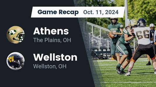 Football Recap: Athens Beats Wellston for Their Eighth Straight Victory