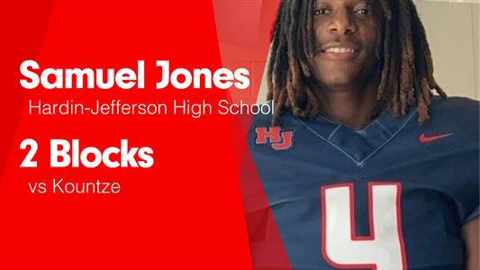 Samuel Jones Game Report: vs Hargrave