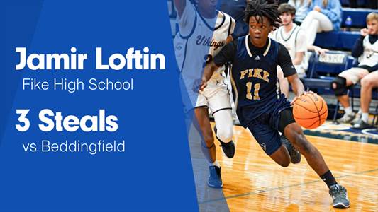 Jamir Loftin Game Report: vs Beddingfield