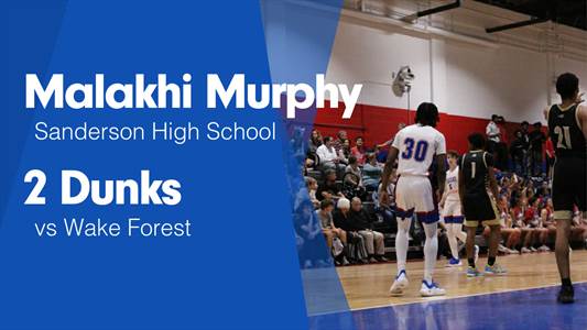 Malakhi Murphy Game Report: @ Garner