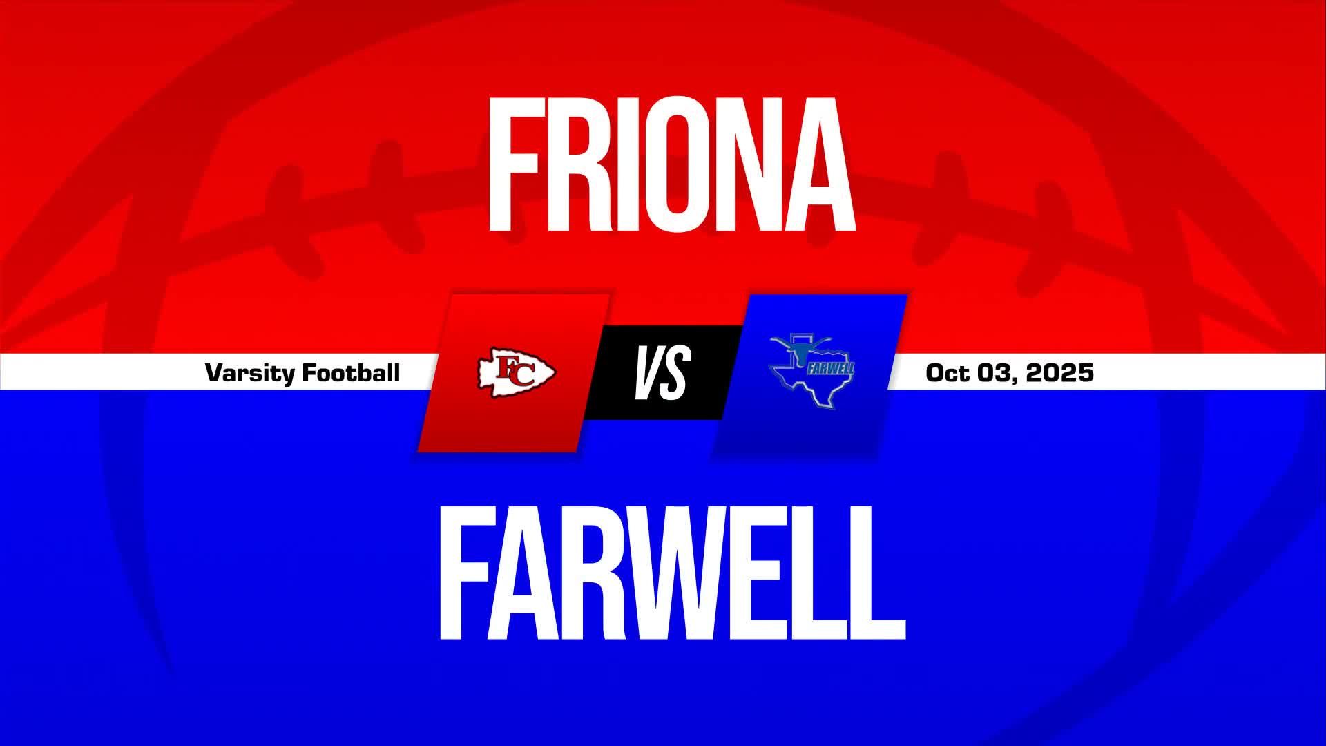 Football Game Preview: Farwell Steers vs. Bovina Mustangs
