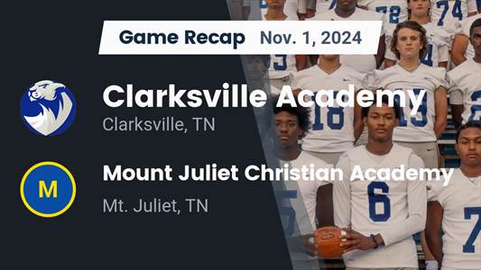 Mount Juliet Christian Academy (Mt. Juliet, TN) Varsity Football