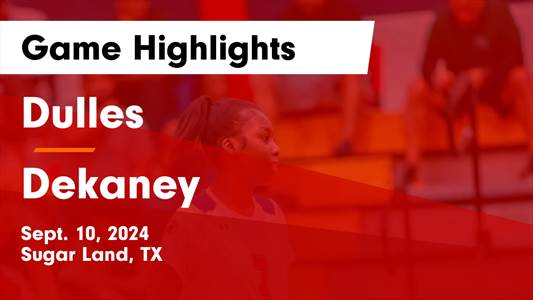 Volleyball Recap: Dekaney Comes Up Short Despite Mikayla Vasquez's ...