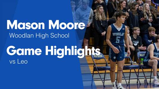 Mason Moore Game Report: vs Fort Wayne Bishop Dwenger