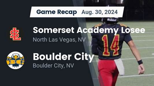 Football Game Preview: Somerset Academy Losee Plays at Home