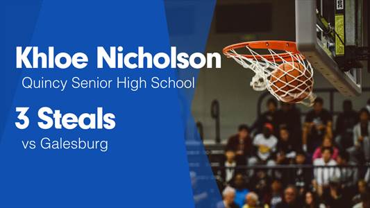 Khloe Nicholson Game Report: @ Rock Island