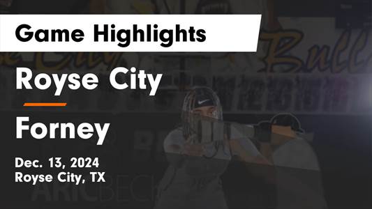 Basketball Recap: Forney Comes Up Short