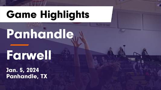 Basketball Game Recap: Panhandle Panthers vs. Farwell Steers