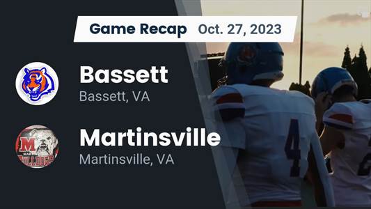 Football Game Recap: Martinsville Bulldogs vs. Bassett Bengals