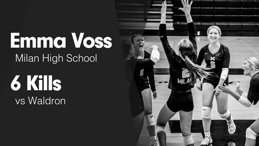 Emma Voss Game Report: vs Saint Viator