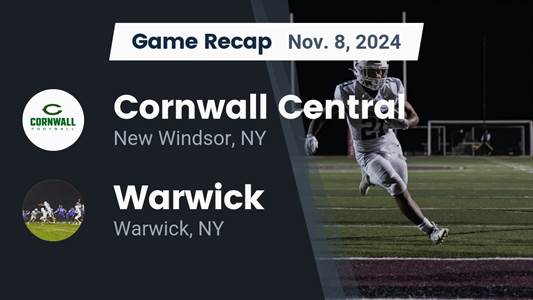Football Recap: Cornwall Central Picks Up Tenth Straight Win at Home